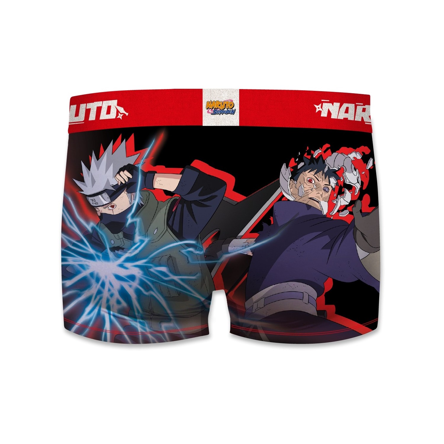 Lot de 4 Boxers homme Naruto Shippuden